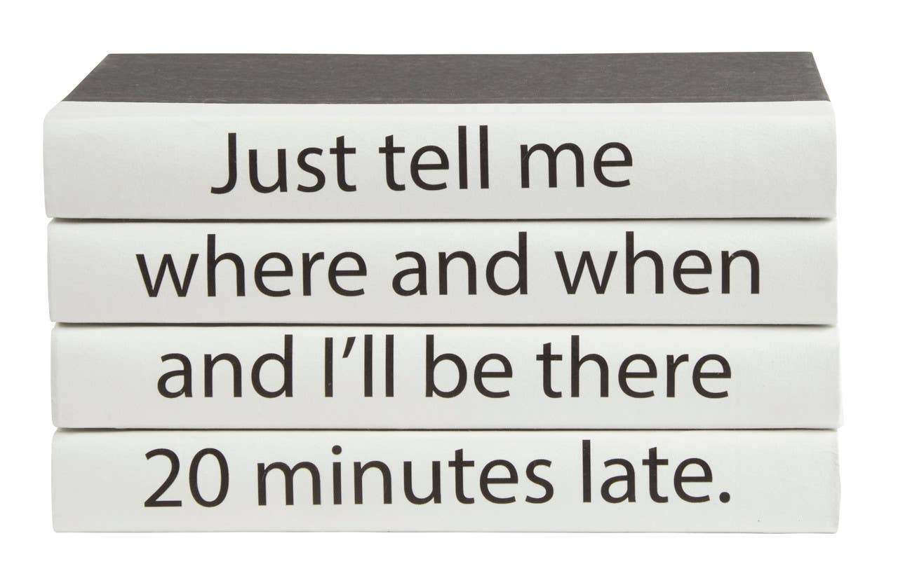 Tell Me When 4 Vol Set - Black Covers – Design for the PPL